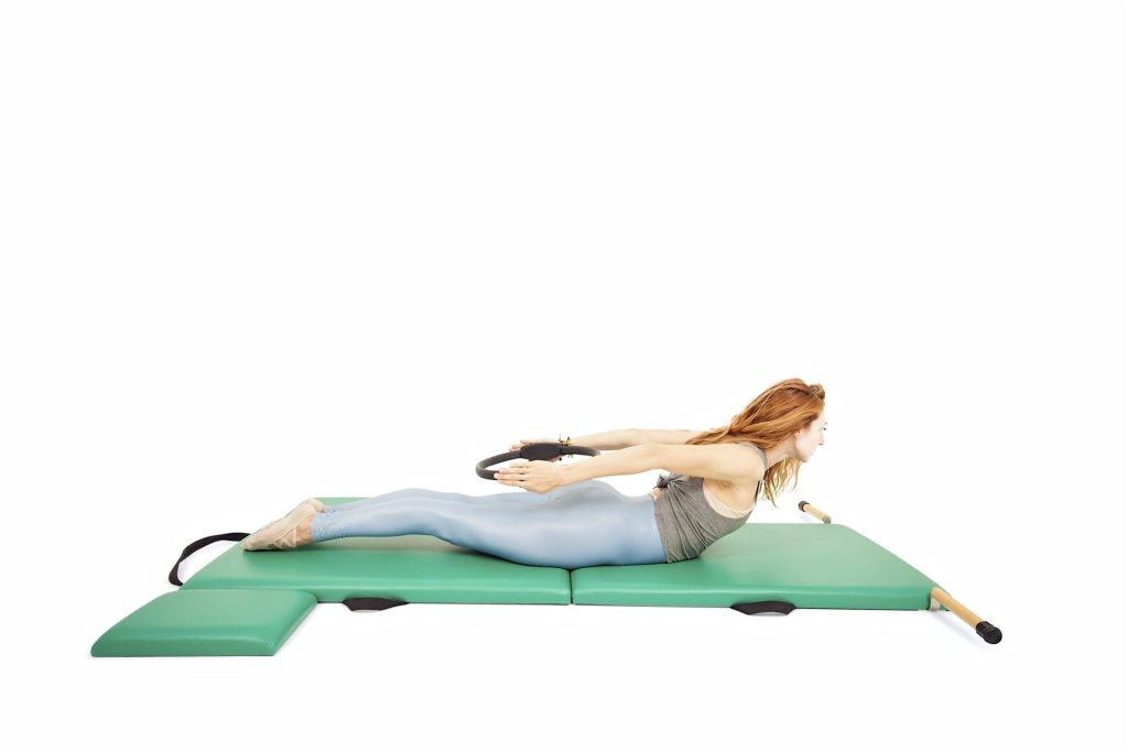 Double Leg Kick with the Magic Circle on the Mat | Online Pilates Classes