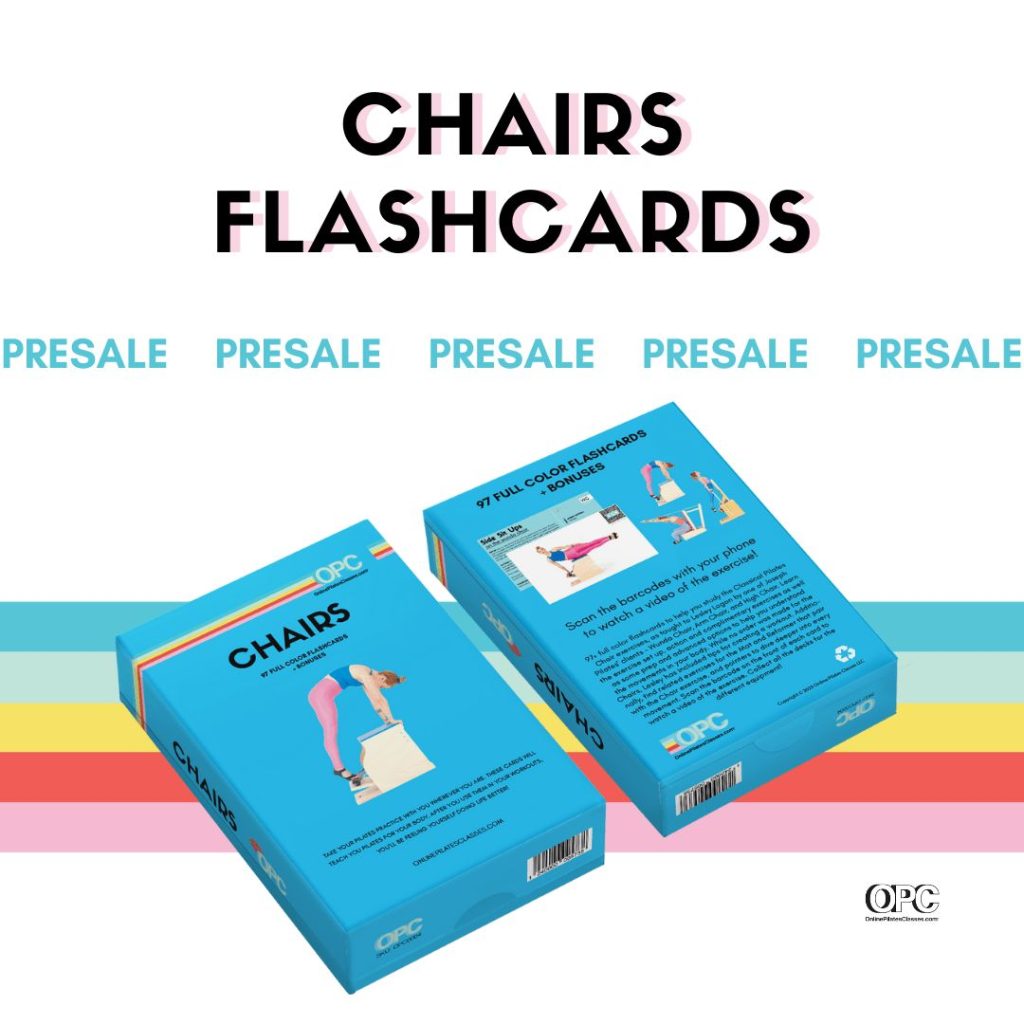 Pilates Chairs Flashcards by Lesley Logan - Deck of 97 Study Cards ...