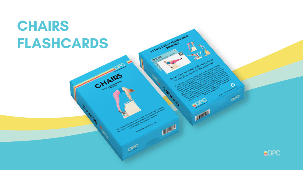 Chairs Flashcards Update - June 16, 2023 - Online Pilates Classes