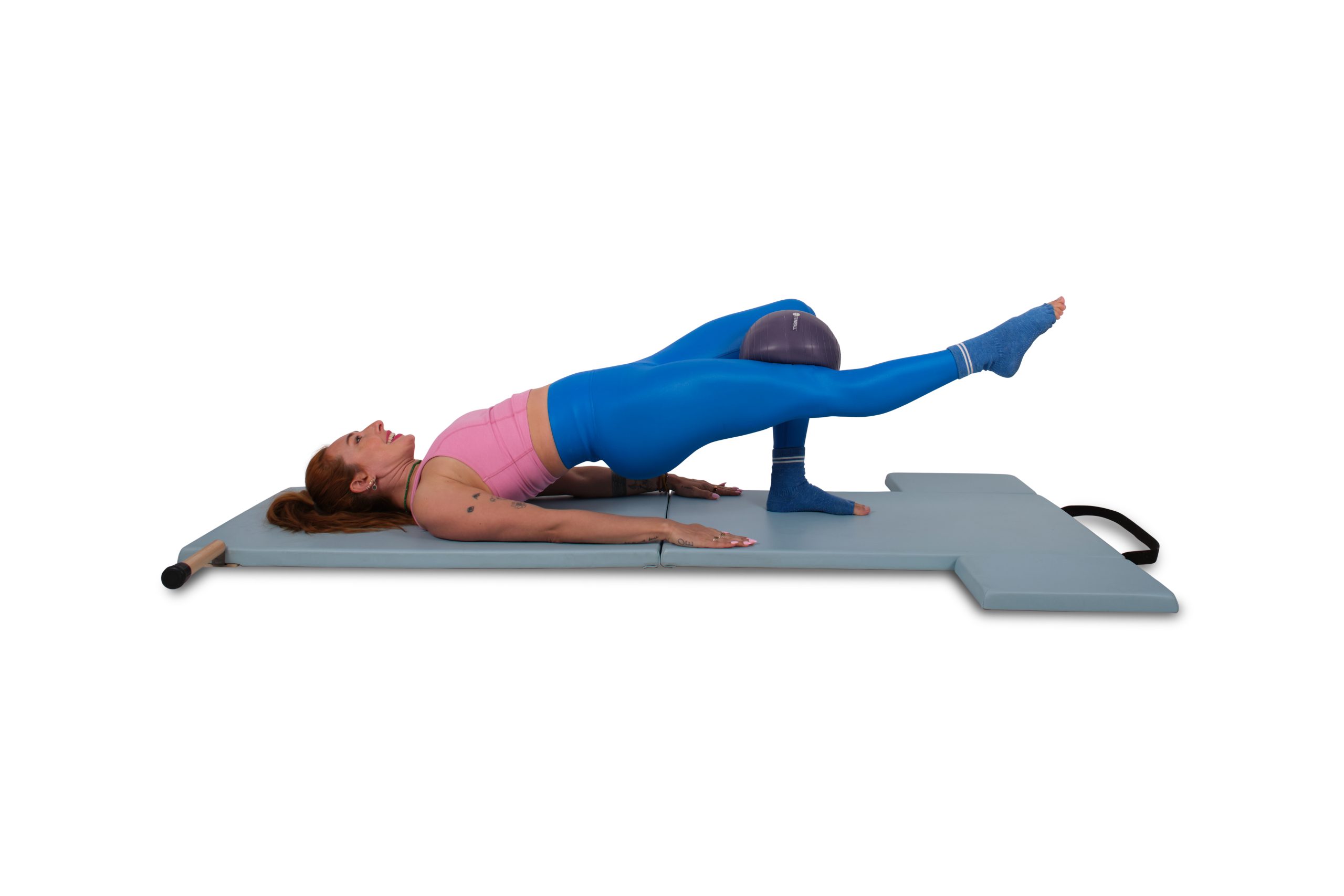 Squishy Ball Shoulder Bridge Pilates Exercise